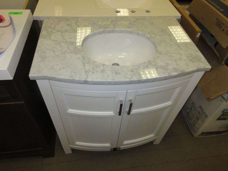 Allen and Roth Bathroom Vanity - Prime Time Auctions, Inc.