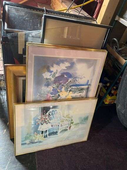 Assorted Pictures and Frames - Prime Time Auctions, Inc.