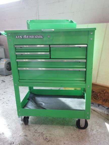 US General Mechanics Cart - Prime Time Auctions, Inc.