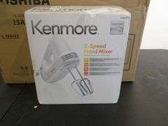 Kenmore Hand Mixer, Toshiba Microwave * - Prime Time Auctions, Inc.