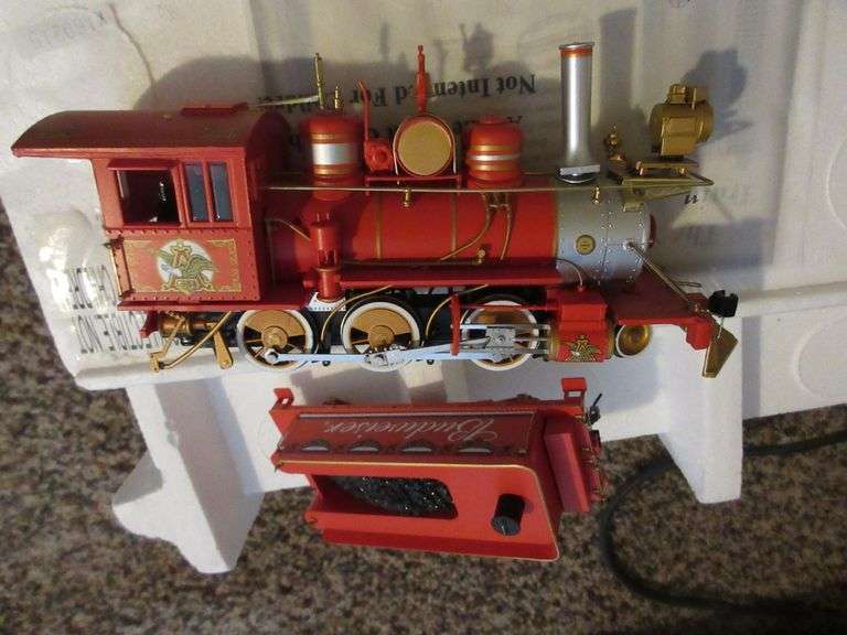 Budweiser Train Set - Prime Time Auctions, Inc.