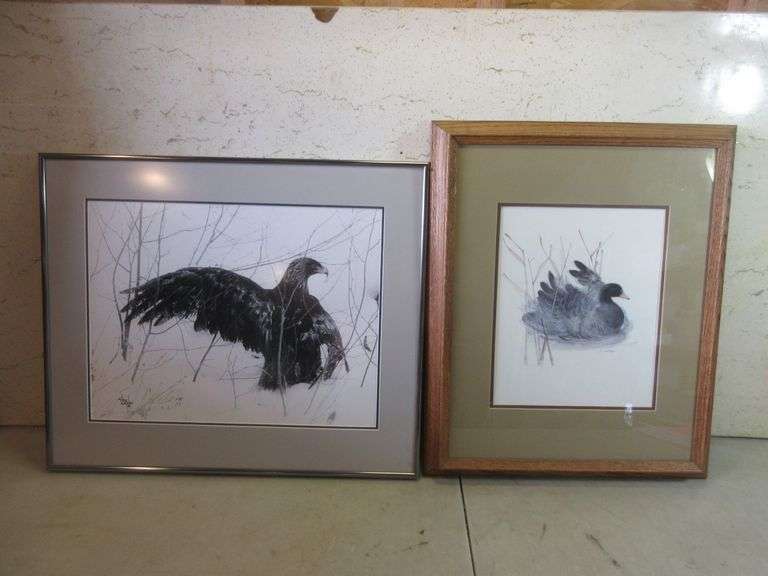 Framed Bird Pictures - Prime Time Auctions, Inc.