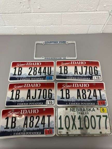 License Plates, Model Cars - Prime Time Auctions, Inc.