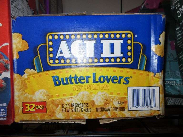 Act II Butter Lovers Popcorn - Prime Time Auctions, Inc.