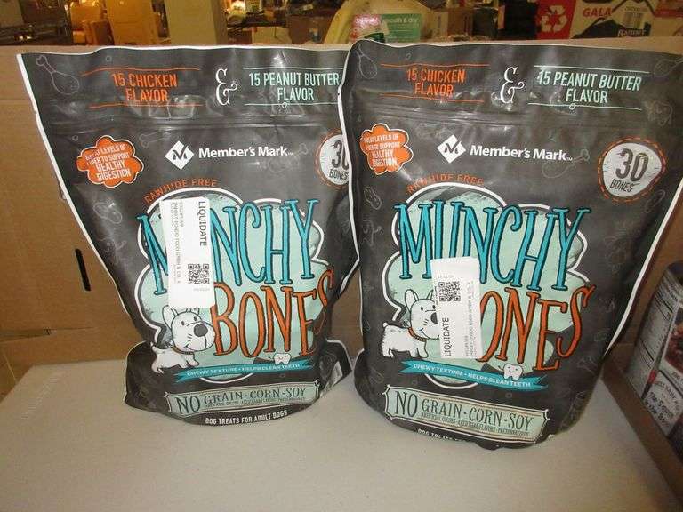 20 Munchy Bones Dog Treats - Prime Time Auctions, Inc.