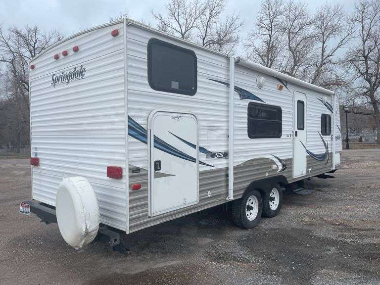 2012 Keystone Springdale Camper Trailer - Prime Time Auctions, Inc.