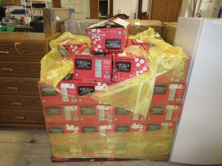 Pallet of Tortilla Chips - Prime Time Auctions, Inc.