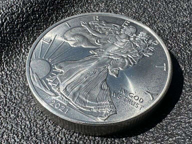 1 Oz 999 Titanium Round 2021 Walking Libery Coin - Prime Time Auctions ...