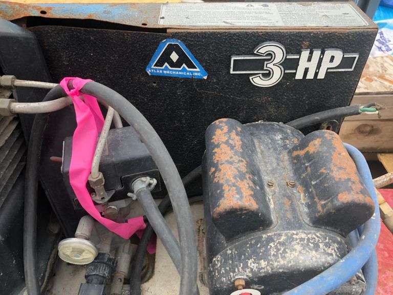 Silver Bullet Sanborn Air Compressor - Prime Time Auctions, Inc.