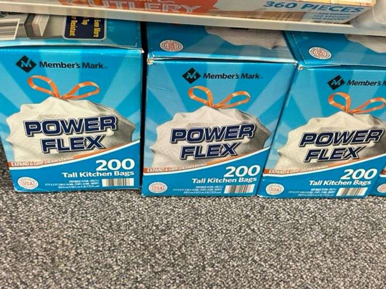 4) Power Flex Kitchen Bags - Prime Time Auctions, Inc.