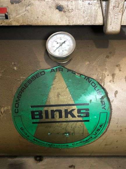 Binks Air Compressor - Prime Time Auctions, Inc.