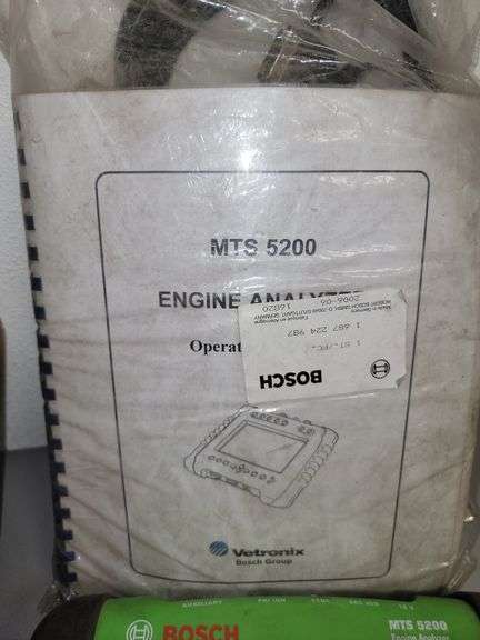 Bosch Engine Scanner and Attachments - Prime Time Auctions, Inc.