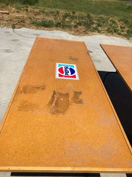 2) Pepsi Tables - Prime Time Auctions, Inc.