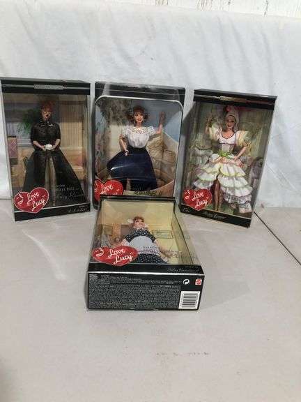 4 I Love Lucy Dolls Prime Time Auctions Inc