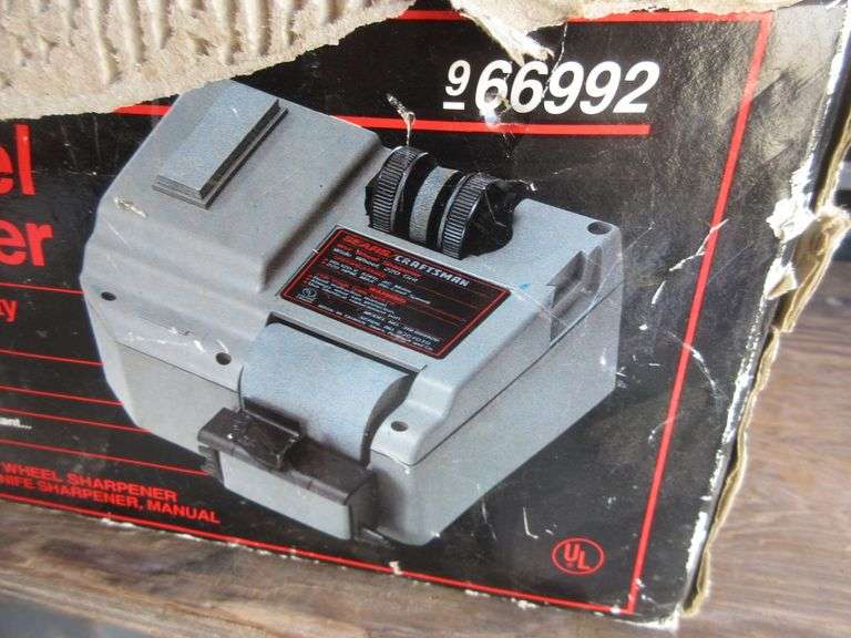 Sears Craftsman Wet Wheel Sharpener - Prime Time Auctions, Inc.