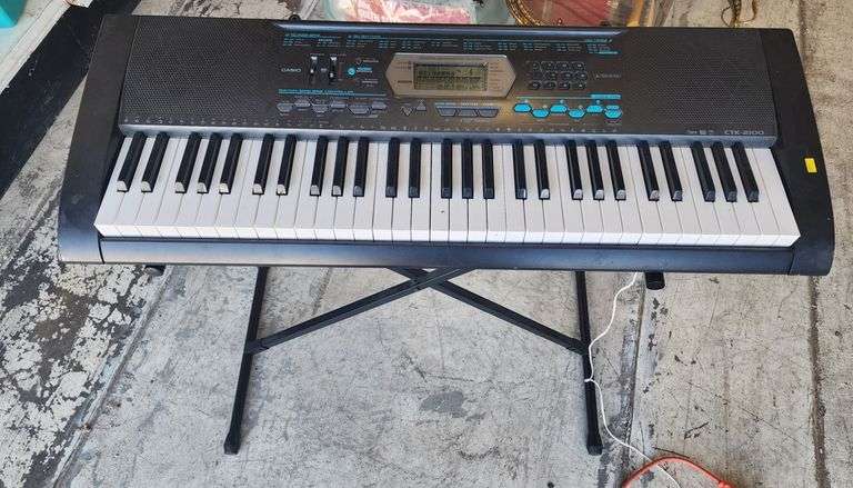 Casio CTK-2100 Electronic Keyboard - Prime Time Auctions, Inc.