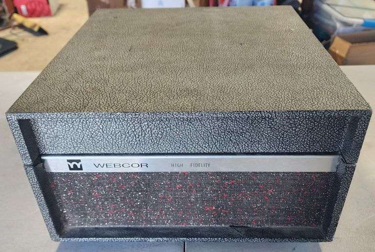 Webcor Tape Recorder - Prime Time Auctions, Inc.