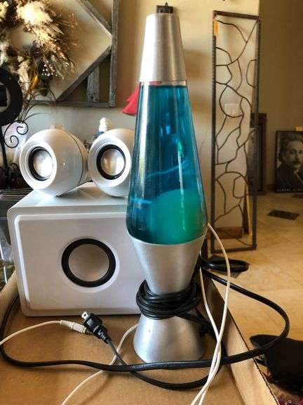 Lava Lamp, Speaker System with Subwoofer - Prime Time Auctions, Inc.