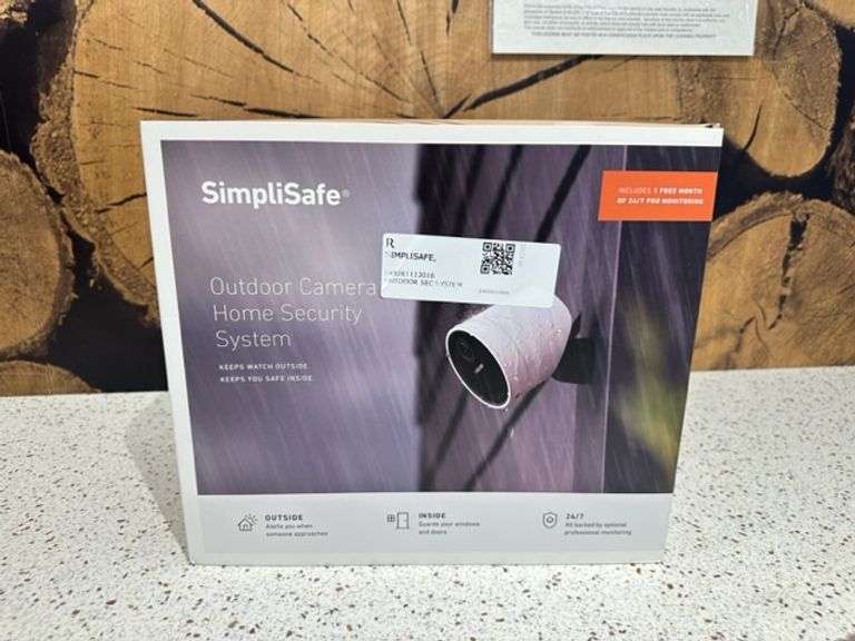 SimpliSafe Outdoor Camera Home Security System - Prime Time Auctions, Inc.