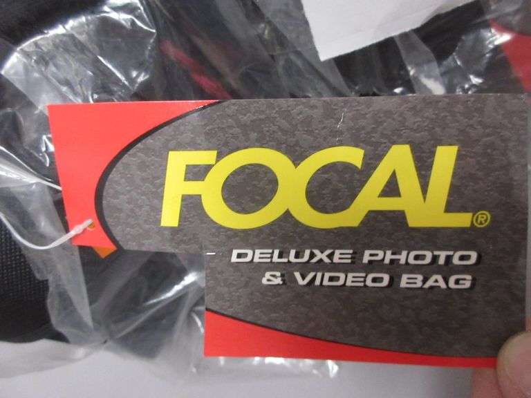 2) Focal Deluxe Photo and Video Bags - Prime Time Auctions, Inc.