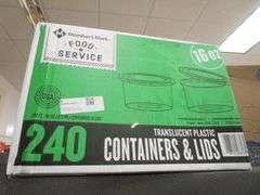 2) Dixie Take Out Containers, Member's Mark Food Tray 3lb, Member's ...