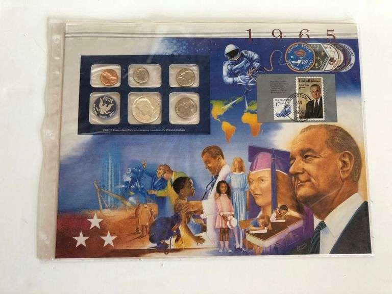 1965 US Uncirculated Mint Set - Prime Time Auctions, Inc.
