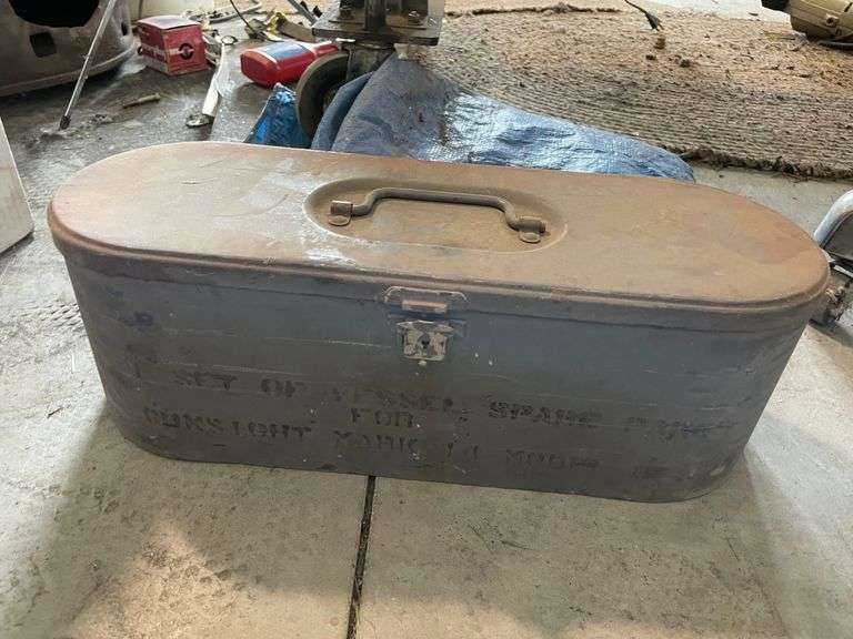 Toolbox with John Deere Parts - Prime Time Auctions, Inc.