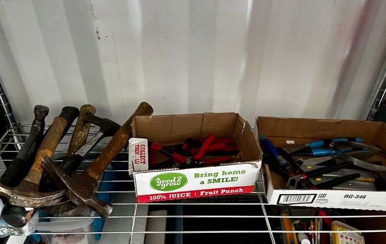 Hammers, Pliers, Wire Strippers - Prime Time Auctions, Inc.
