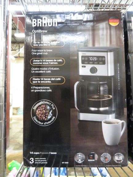 Braun Optibrew Coffee Maker - Prime Time Auctions, Inc.