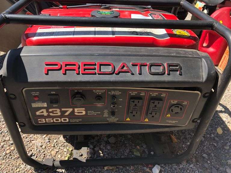 Predator Generator - Prime Time Auctions, Inc.