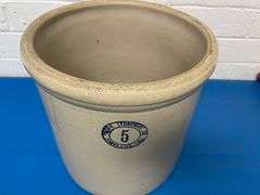 Five Gallon Pacific Stoneware Crock - Prime Time Auctions, Inc.