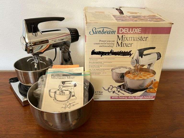 Sunbeam, Mix Master Stand Mixer - Colorado Premier Realty & Auction ...