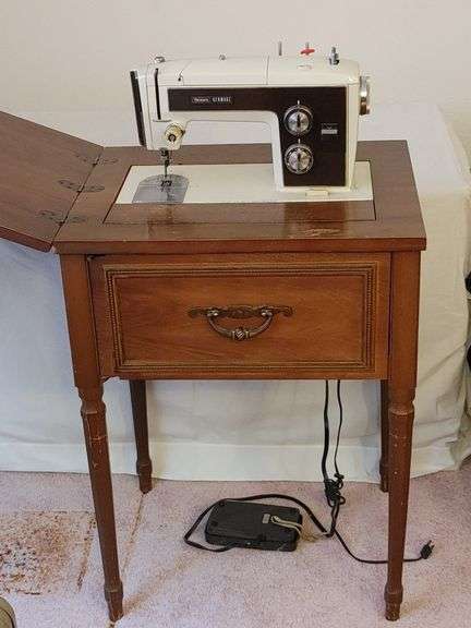 Kenmore, Vintage Sewing Machine and Table - Colorado Premier Realty ...