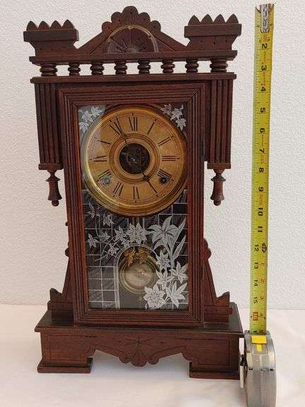 Wm L. Gilbert, Antique Eastlake Mantle Clock - Colorado Premier Realty ...