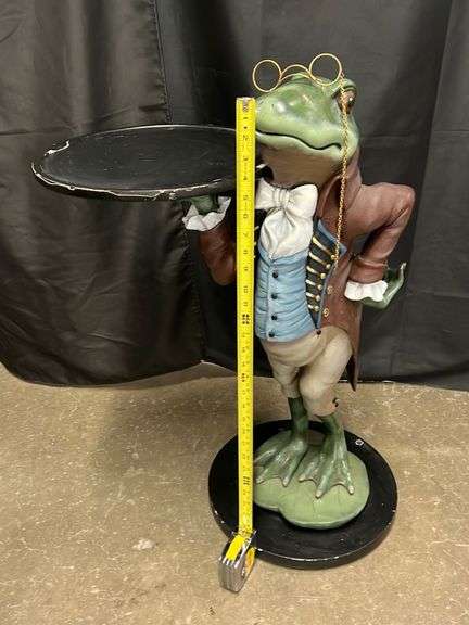 Standing Frog Side Table - Colorado Premier Realty & Auction Services