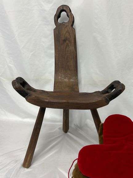Antique Birthing Chair - Colorado Premier Realty & Auction Services