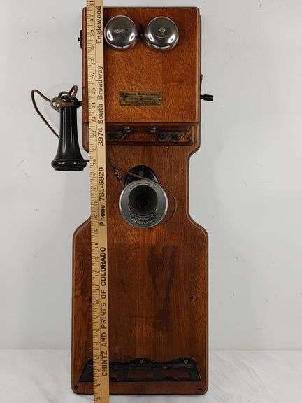 Kellogg Switchboard and Supply Company, Antique Wall Phone - Colorado ...