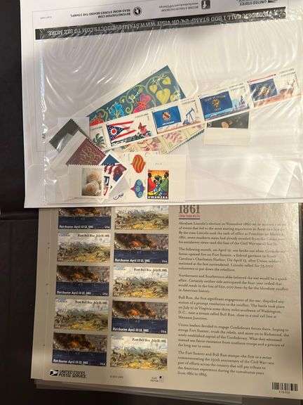 USPS Stamp Collectors Books - Colorado Premier Realty & Auction Services