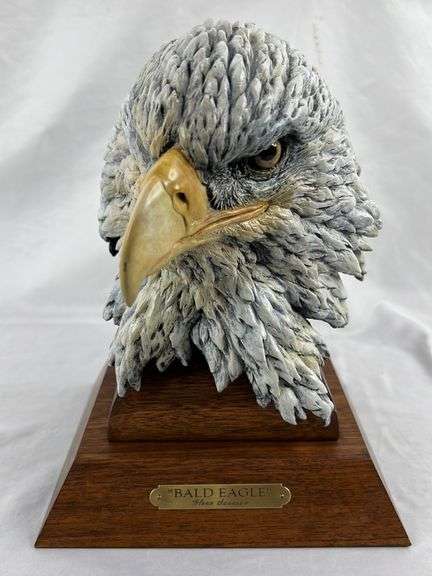 Glenn Swanson, Eagle Sculpture - Colorado Premier Realty & Auction Services