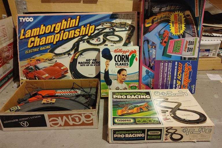 Tyco Electric Race Car Sets - Colorado Premier Realty & Auction Services