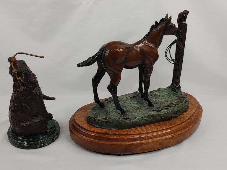 Bob Parks, Bronze Sculptures - Colorado Premier Realty & Auction Services