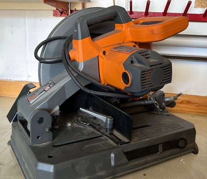 Rigid, Metal Miter Saw - Colorado Premier Realty & Auction Services