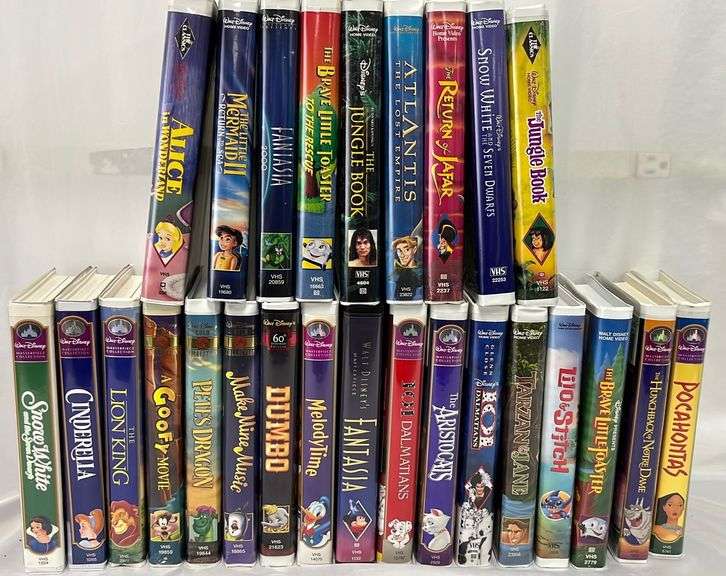 Disney, VHS Tapes - Colorado Premier Realty & Auction Services