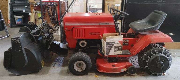 Montgomery Ward, Riding Lawn Mower - Colorado Premier Realty & Auction ...