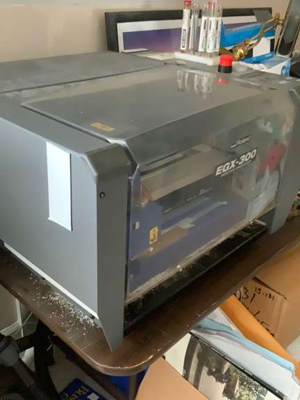 Roland EGX-300 Desktop Engaver (untested), CLICK TO VIEW MORE DETAILS ...
