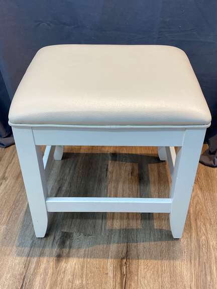 Small vanity bench seat 15” deep x 17” wide x 18” tall - Coastal ...