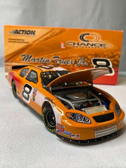 2003 NASCAR Action Racing 1:24 scale stock car, Martin Truex Jr.#8 ...
