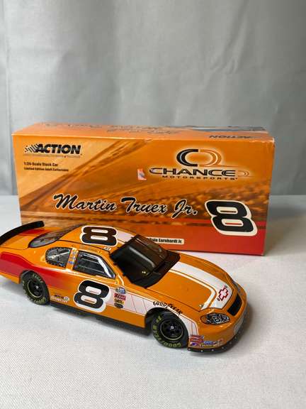 2003 NASCAR Action Racing 1:24 scale stock car, Martin Truex Jr.#8 ...