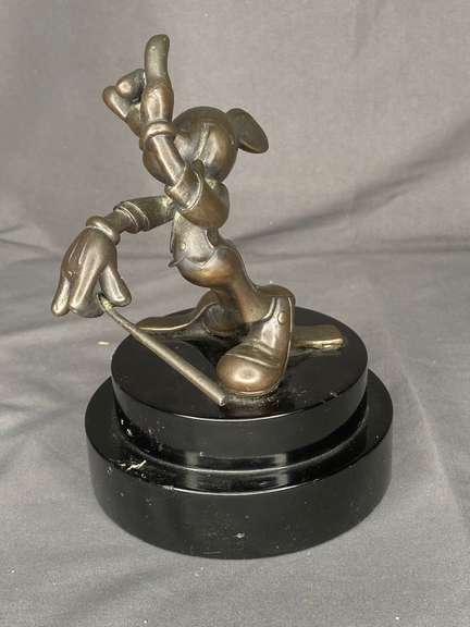 Walt Disney Mickey Mouse Bronze conductor sculpture limited Edition ...