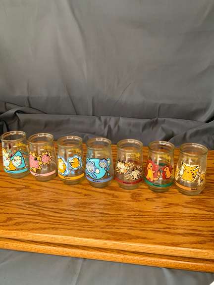 Welch’s Pokémon collectible jelly jars (9) - Coastal Downsizing LLC